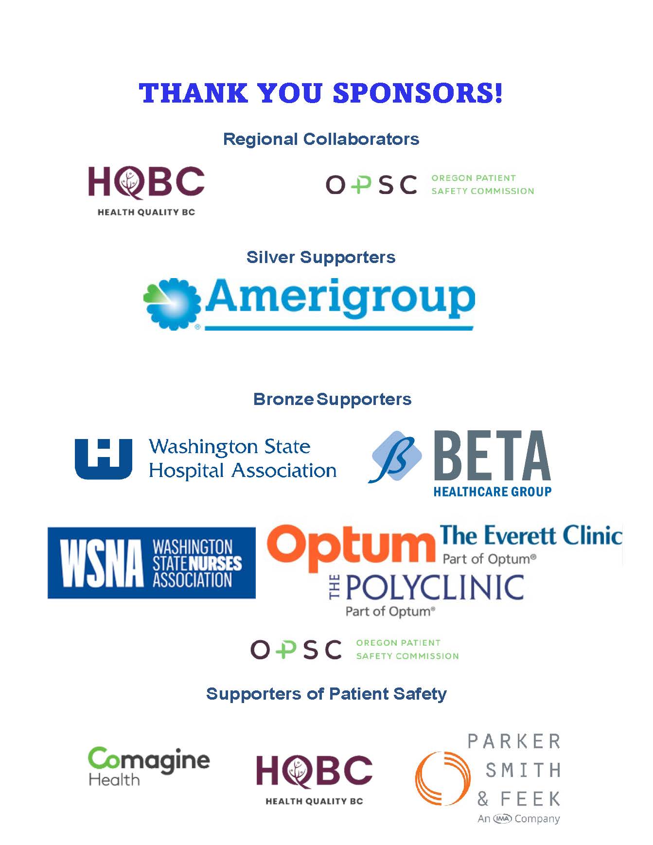 2023 CONFERENCE | WA Patient Safety